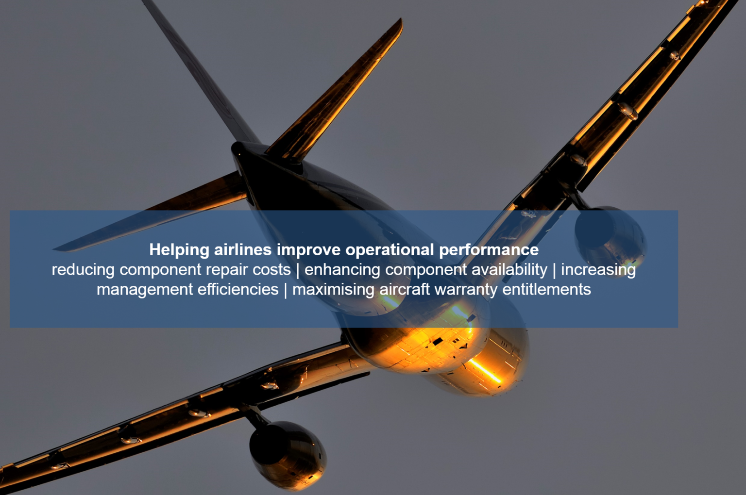 Specialist in Tailored Component Repair Management and Aircraft ...